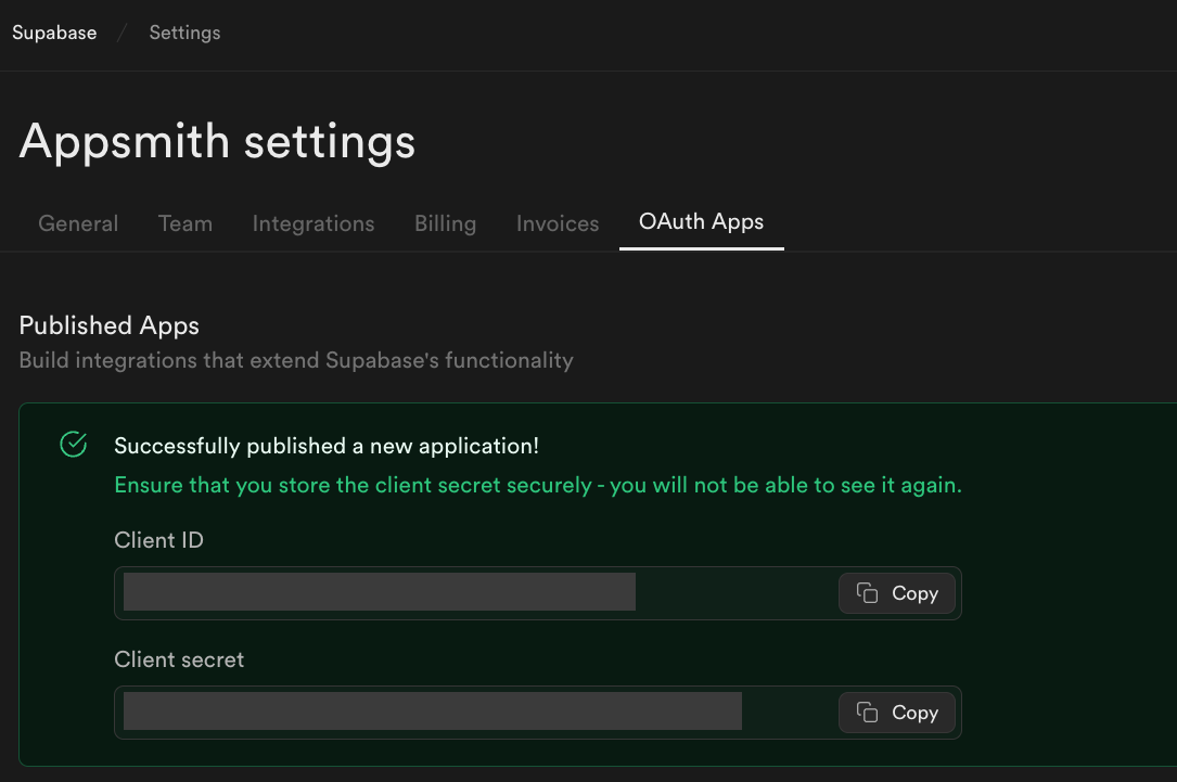 Integrating Supabase With Appsmith Using Oauth2 Appsmith Community Portal